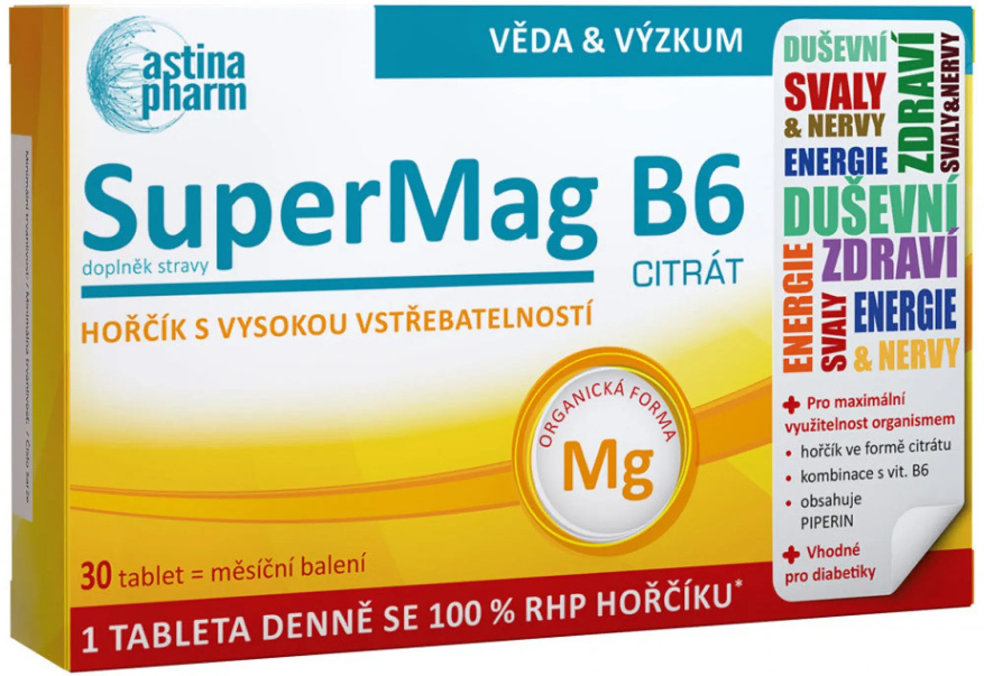 Astina SuperMag B6 30 tablet | Alphega.cz